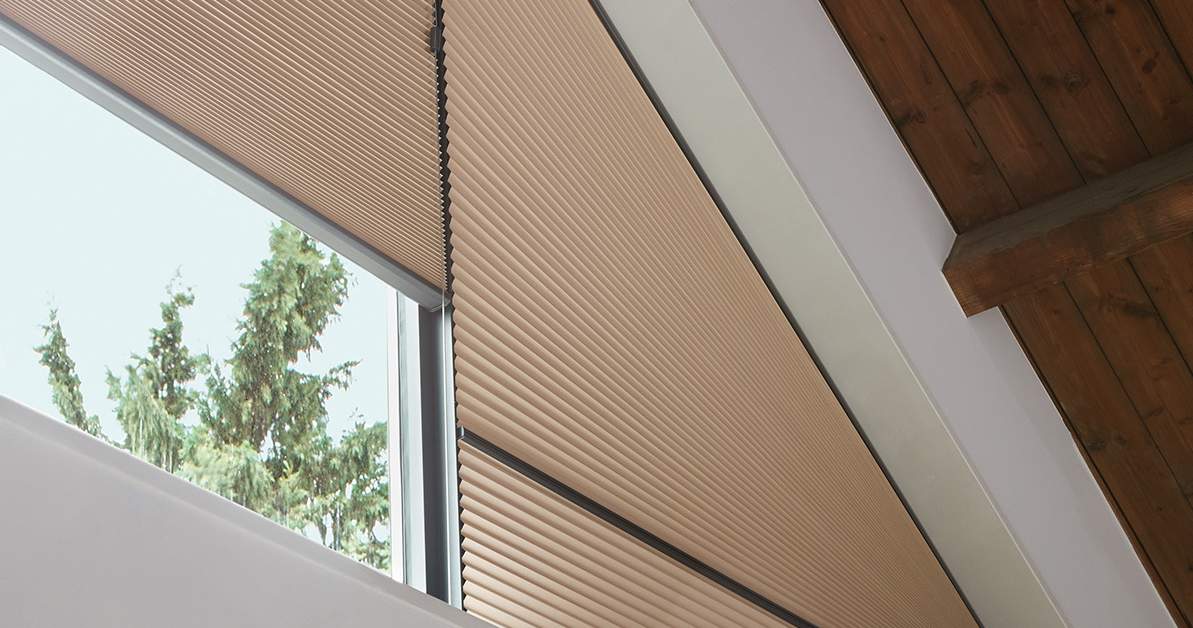 Blinds & Shutters For Shaped Windows | Luxaflex®