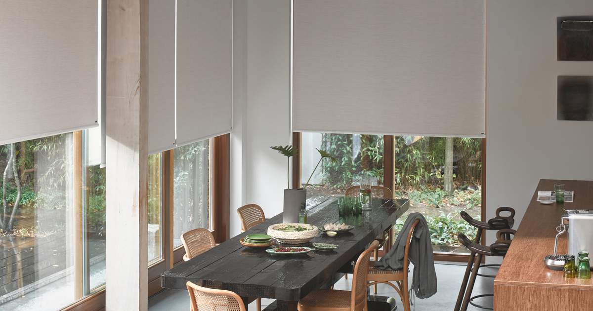 Made to Measure Grey Roller Blinds | Luxaflex®