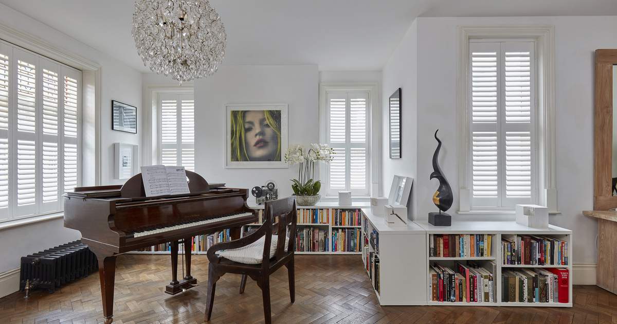 Stylish Living Room Shutters to Transform your Space | Luxaflex®